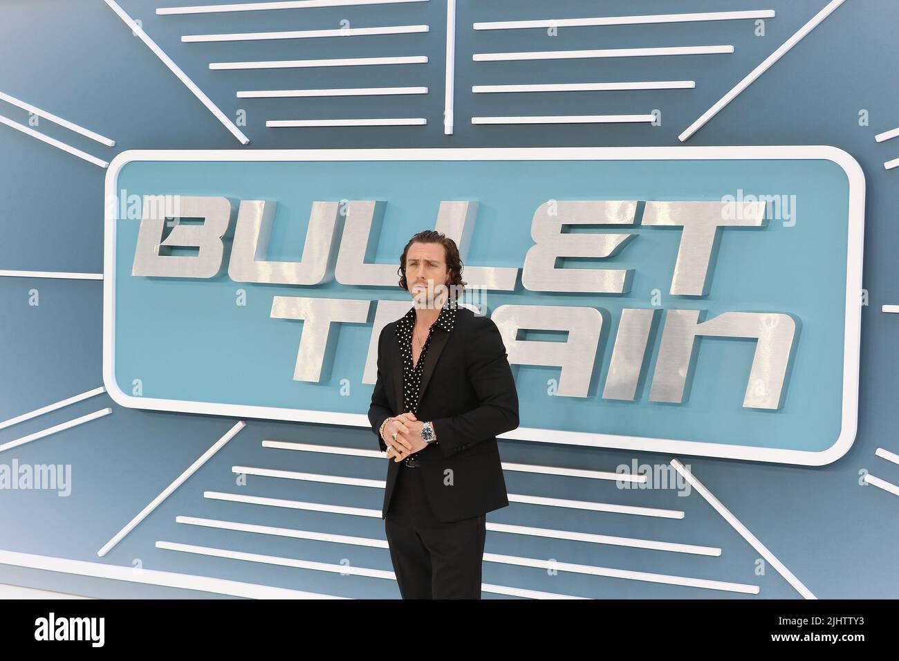 Aaron taylor johnson bullet train hi-res stock photography and images ...