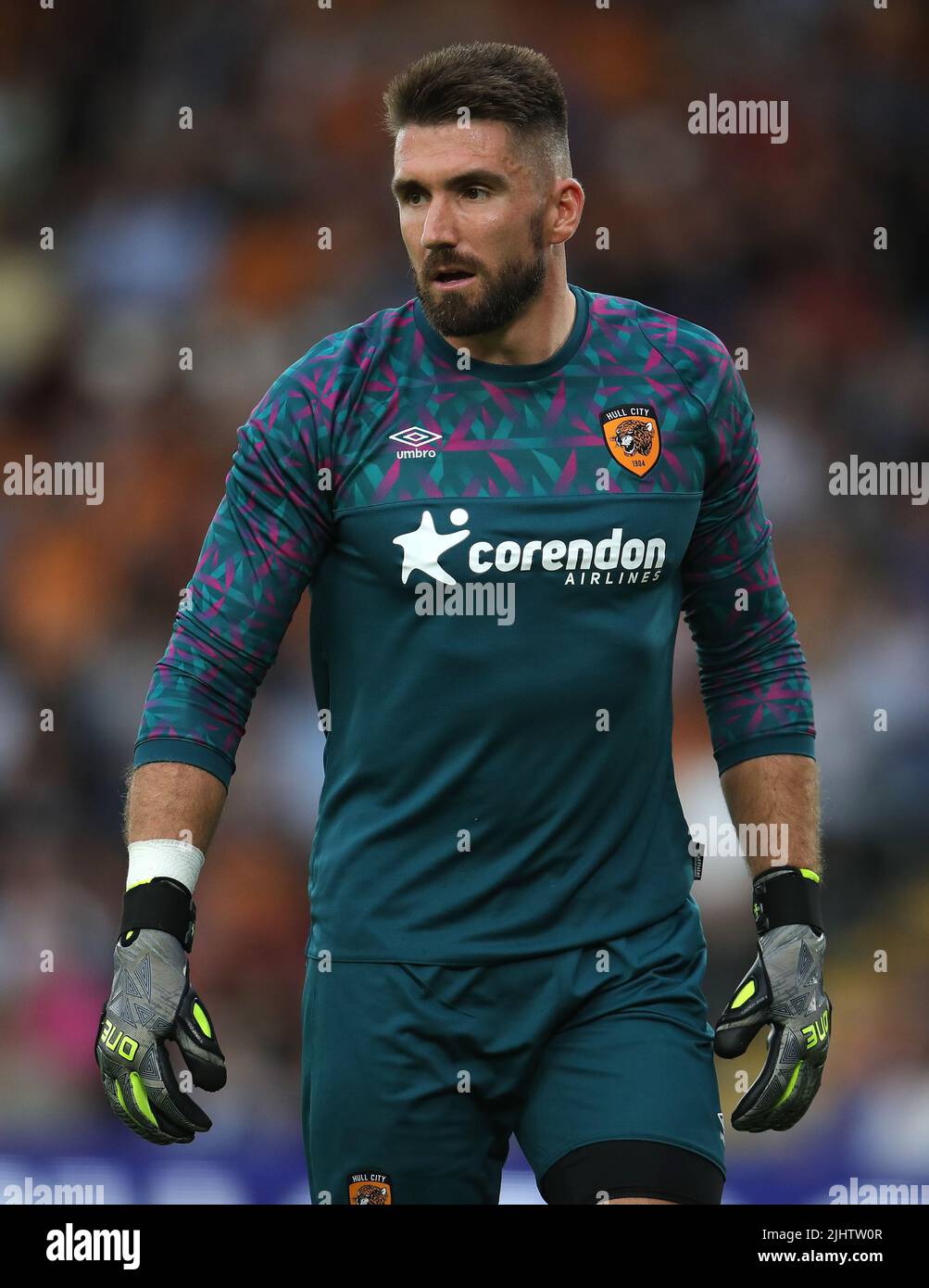 Hull City goalkeeper Matt Ingram during a pre-season friendly match at ...