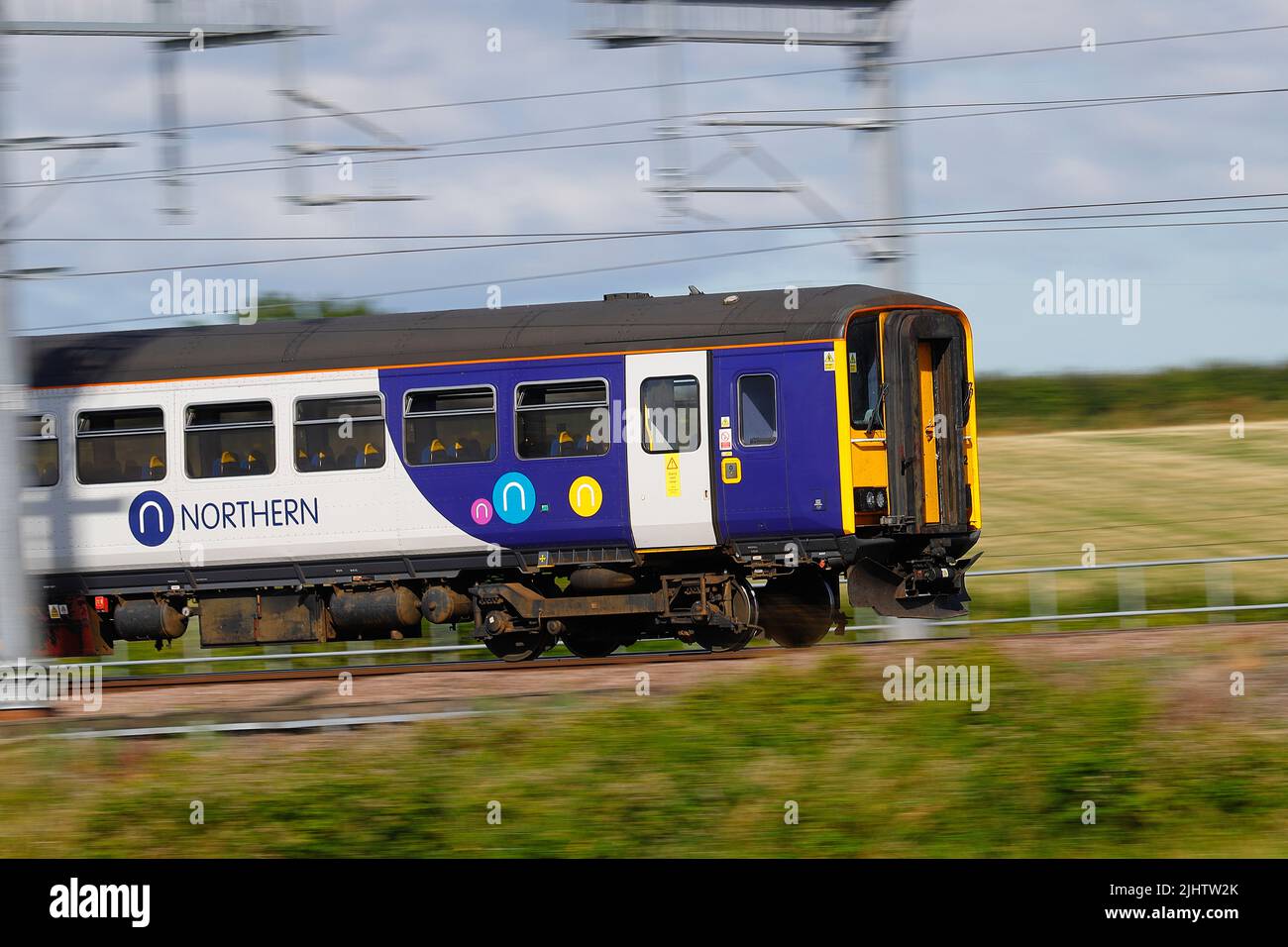 Fast moving arriva rail train hi-res stock photography and images - Alamy