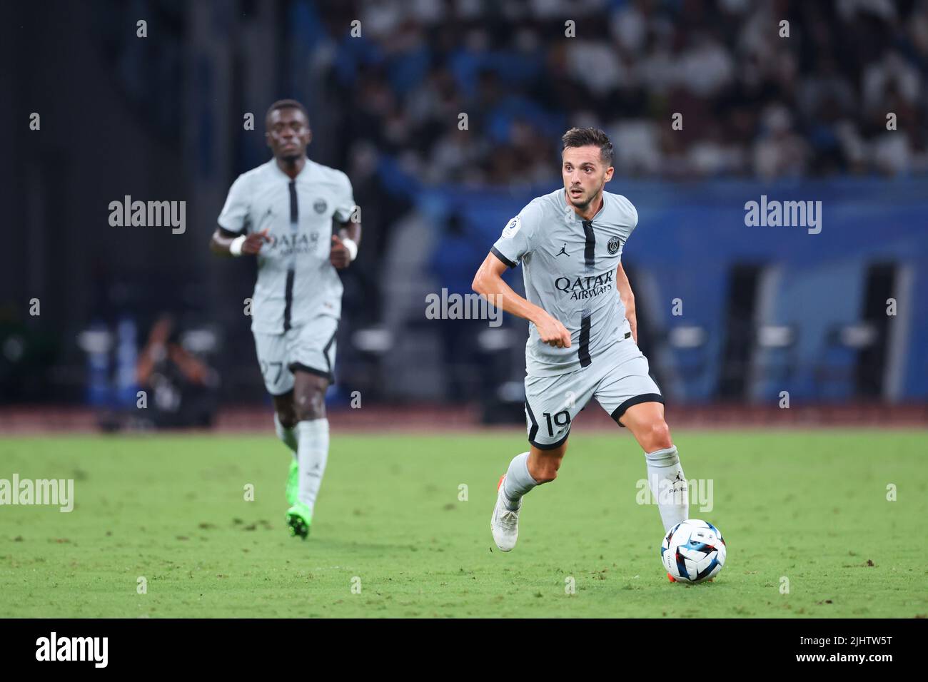 Tokyo, Japan. 20th July, 2022. Pablo Sarabia (PSG) Football/Soccer ...