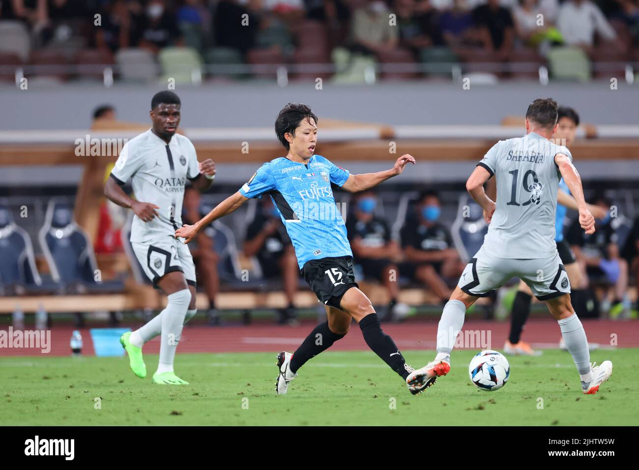 Tokyo, Japan. 20th July, 2022. Asahi Sasaki (Frontale) Football/Soccer ...