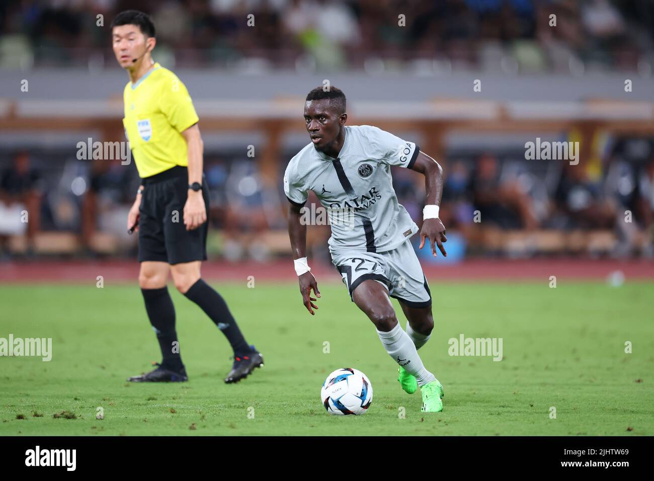 Tokyo, Japan. 20th July, 2022. Idrissa Gueye (PSG) Football/Soccer ...