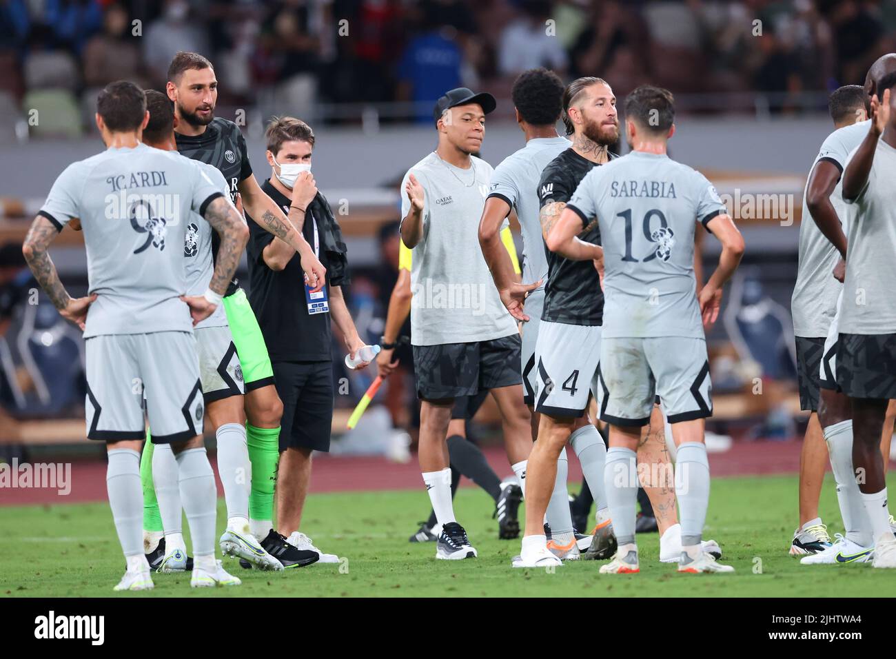 Tokyo, Japan. 20th July, 2022. Kylian Mbappe (PSG) Football/Soccer ...
