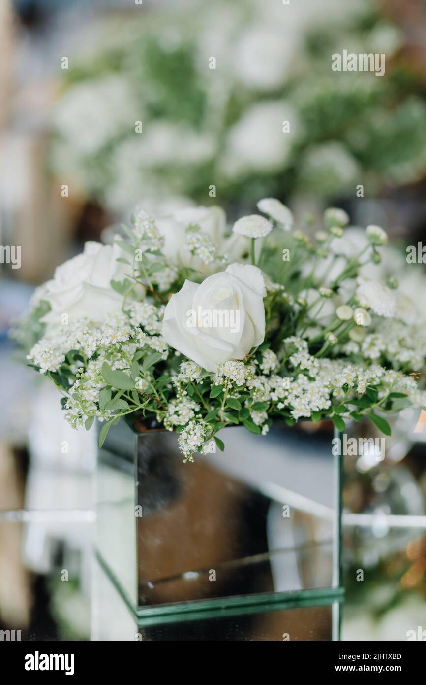 Beautiful expensive table serving romantic hi-res stock photography and ...