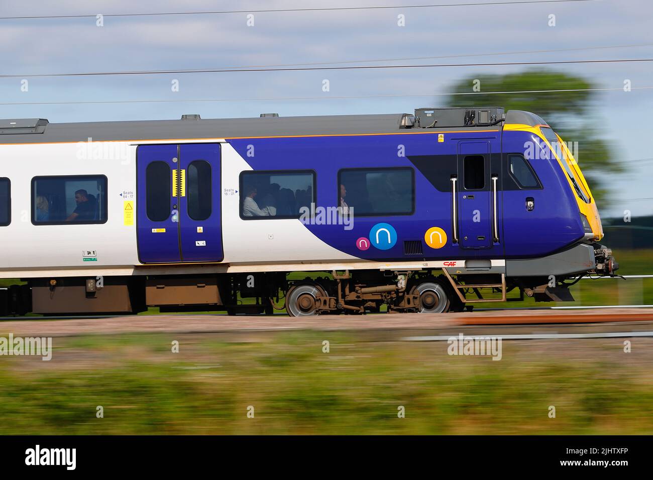 A British Rail Class 185 seen here passing through Colton Junction near ...