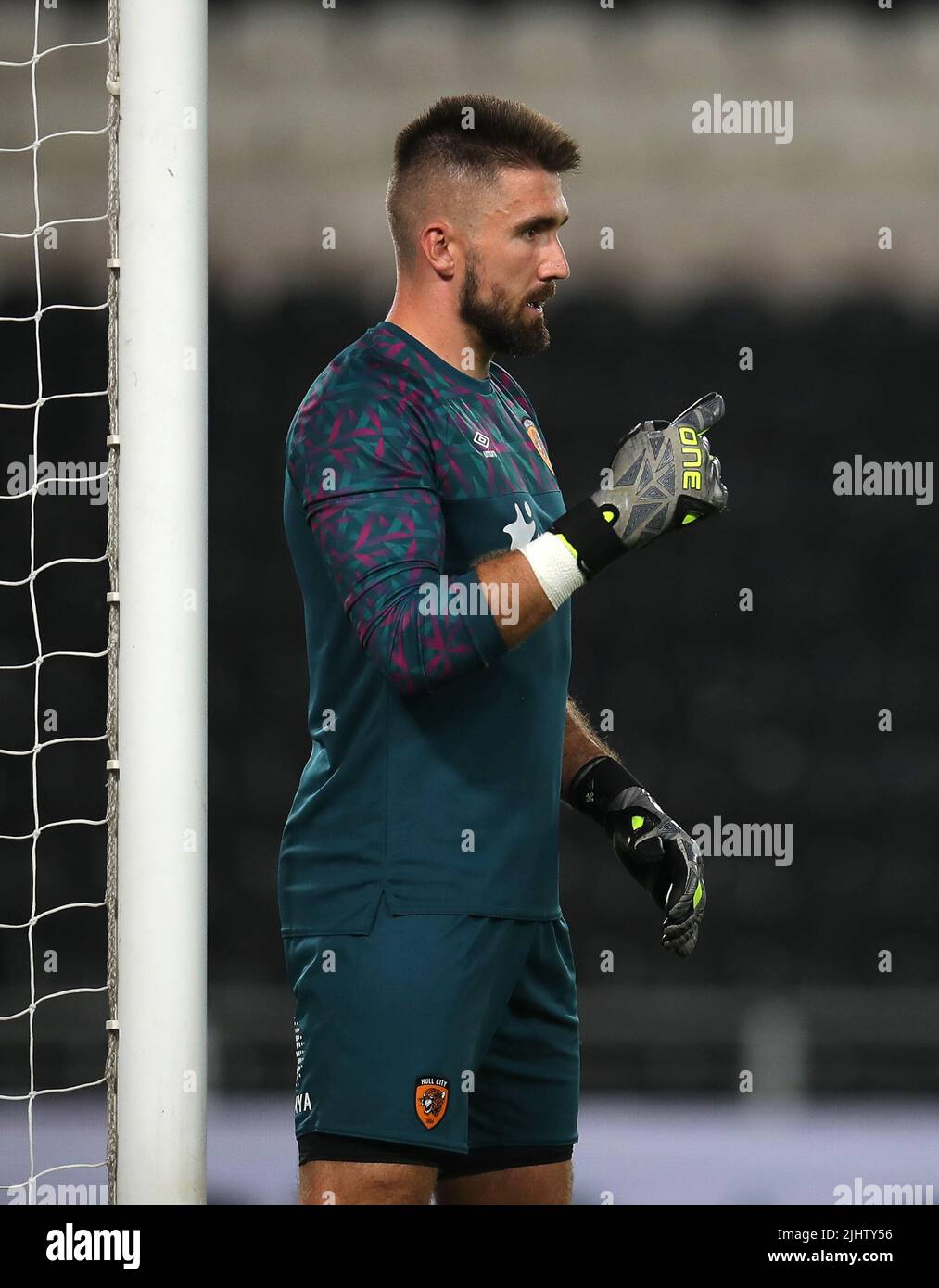 Hull City goalkeeper Matt Ingram during a pre-season friendly match at ...
