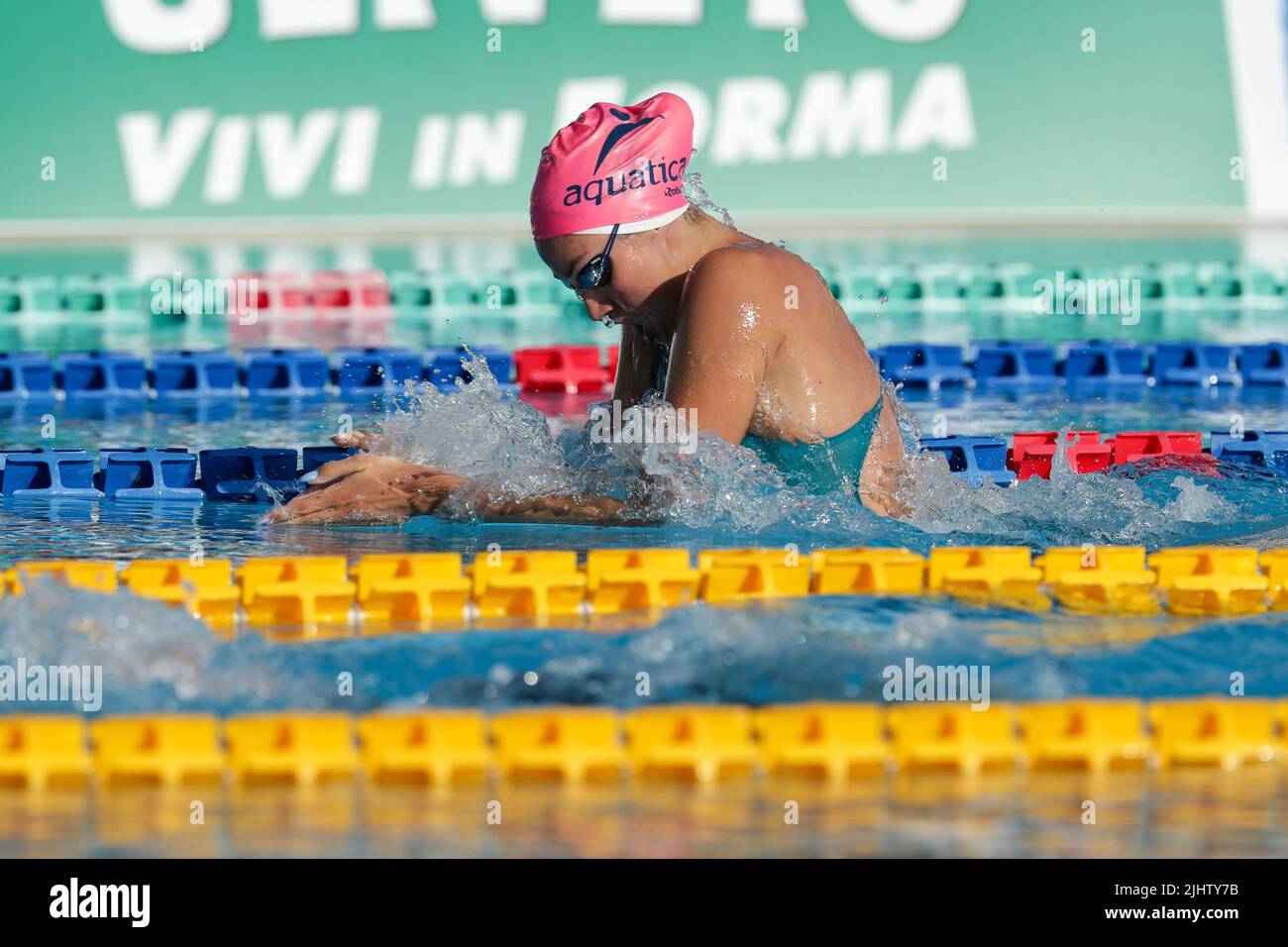 Polo Acquatico Frecciarossa, Rome, Italy, July 20, 2022, Francesca ...