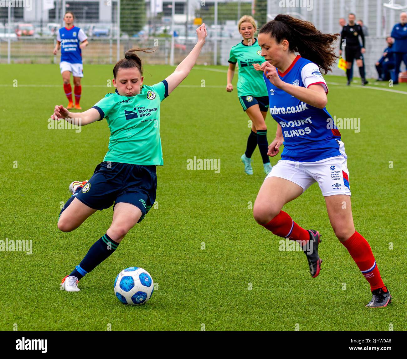 Linfield Ladies Vs Sion Swifts Ladies (NIFL Women's League Cup) New ...