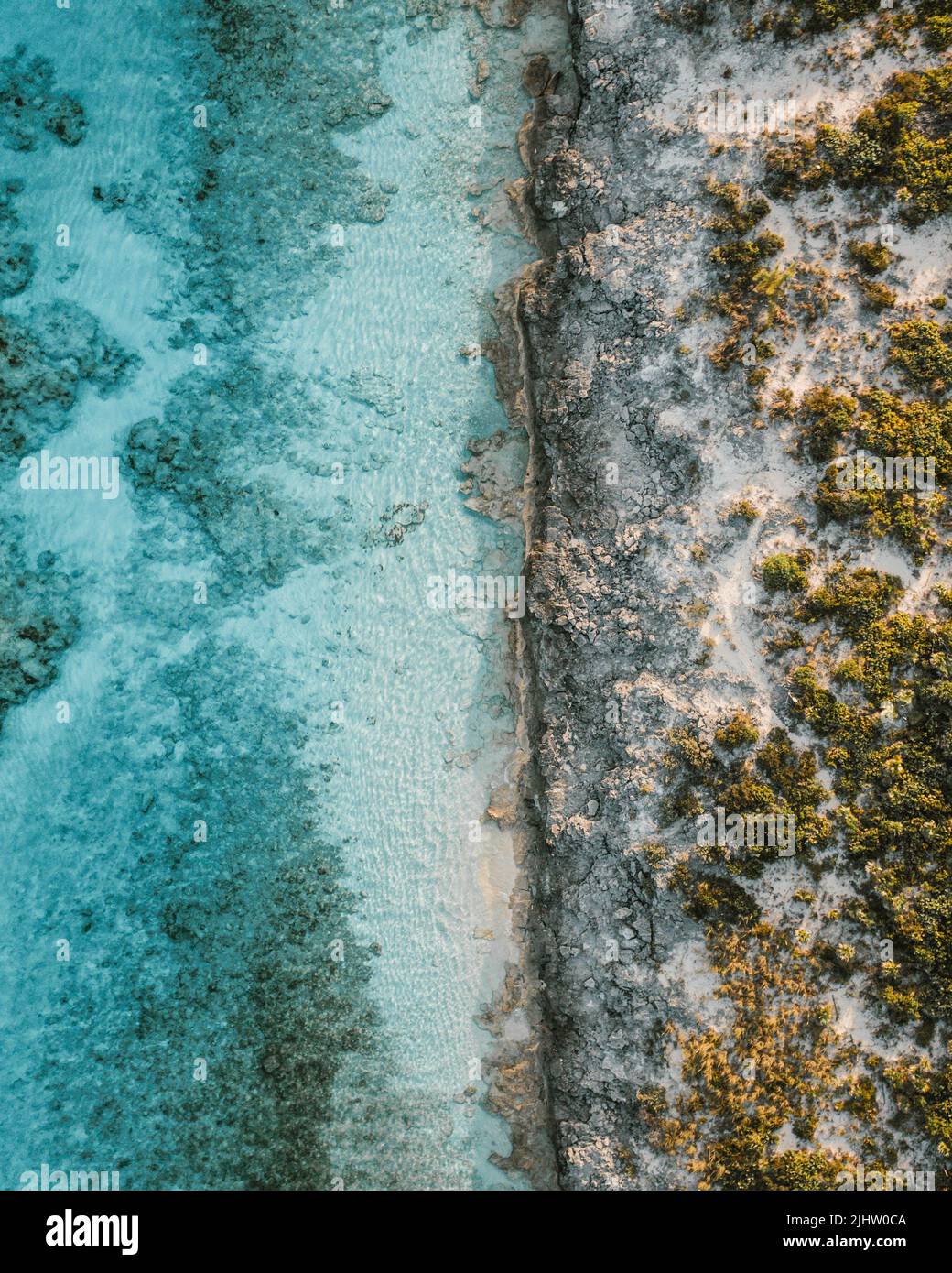 Secluded island Conception ISland bahamas Stock Photo - Alamy