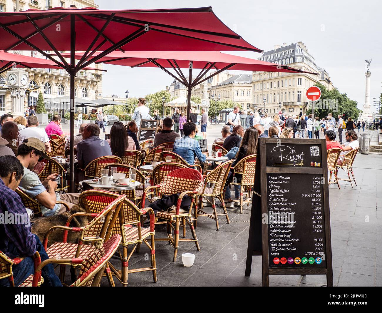 City Center scene, Bordeaux, France Stock Photo - Alamy