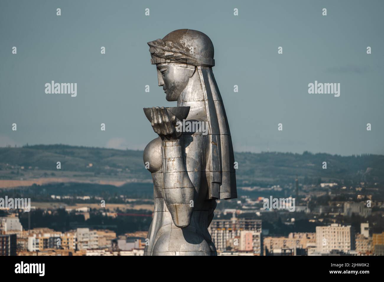 The Mother of Georgia monument in Tbilisi Stock Photo - Alamy