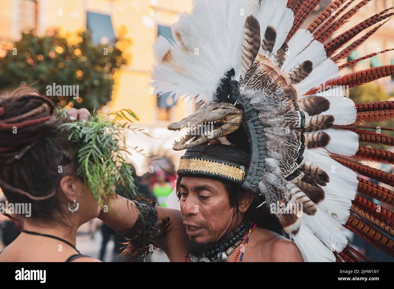 Aztec people hi-res stock photography and images - Alamy
