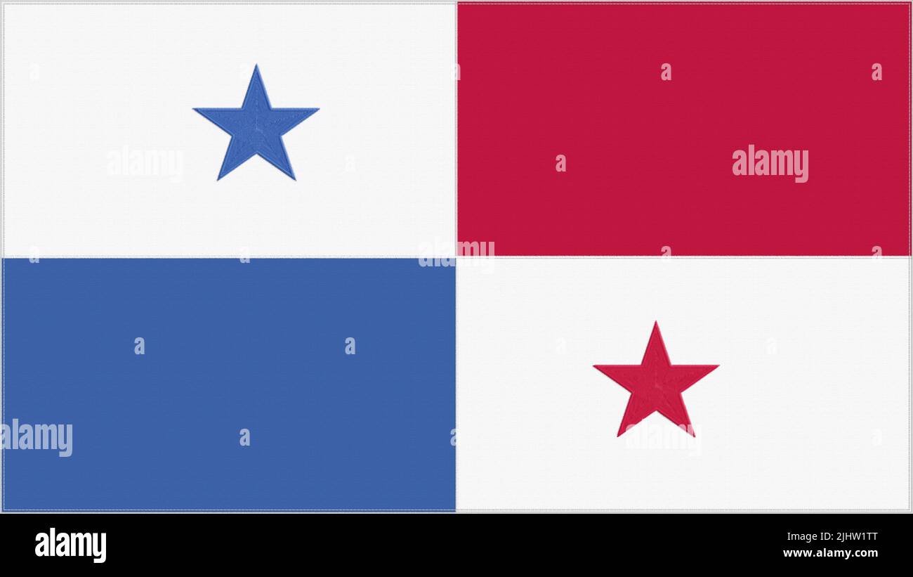 Panamanian national flag hi-res stock photography and images - Alamy