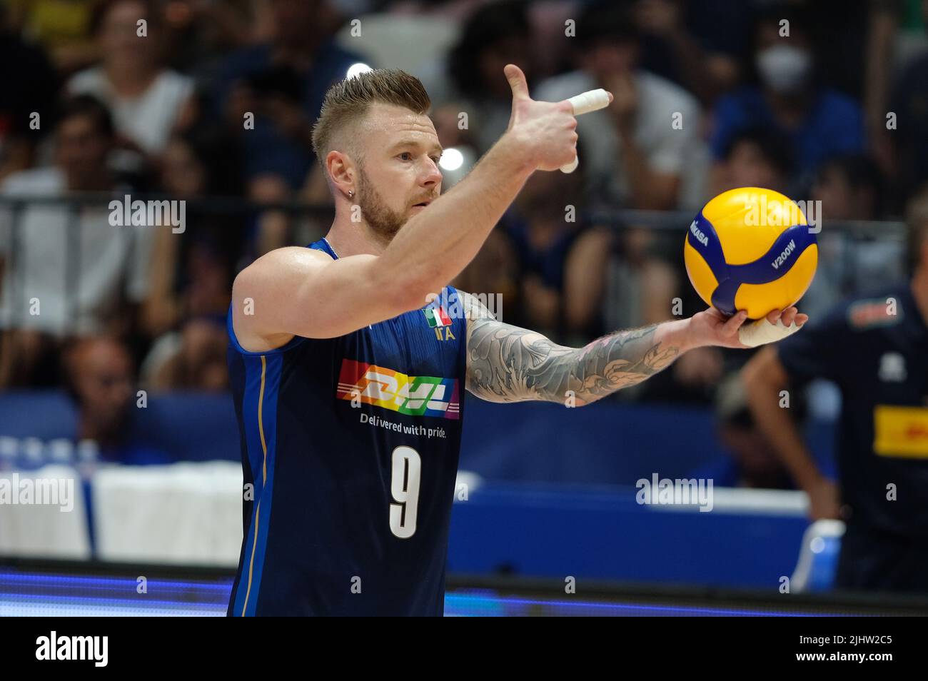 Ivan Zaytsev (ITA) during the Volleyball Intenationals Volleyball ...