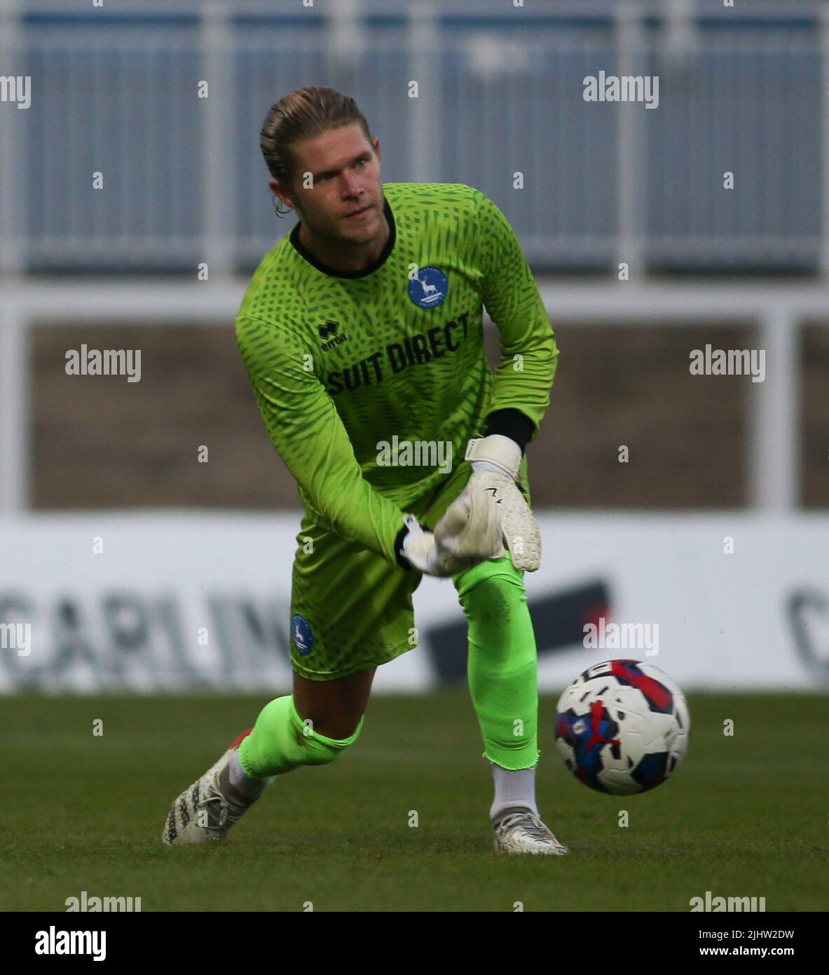 Hartlepool Goalkeeper Ben Killip during the Pre-season Friendly match ...