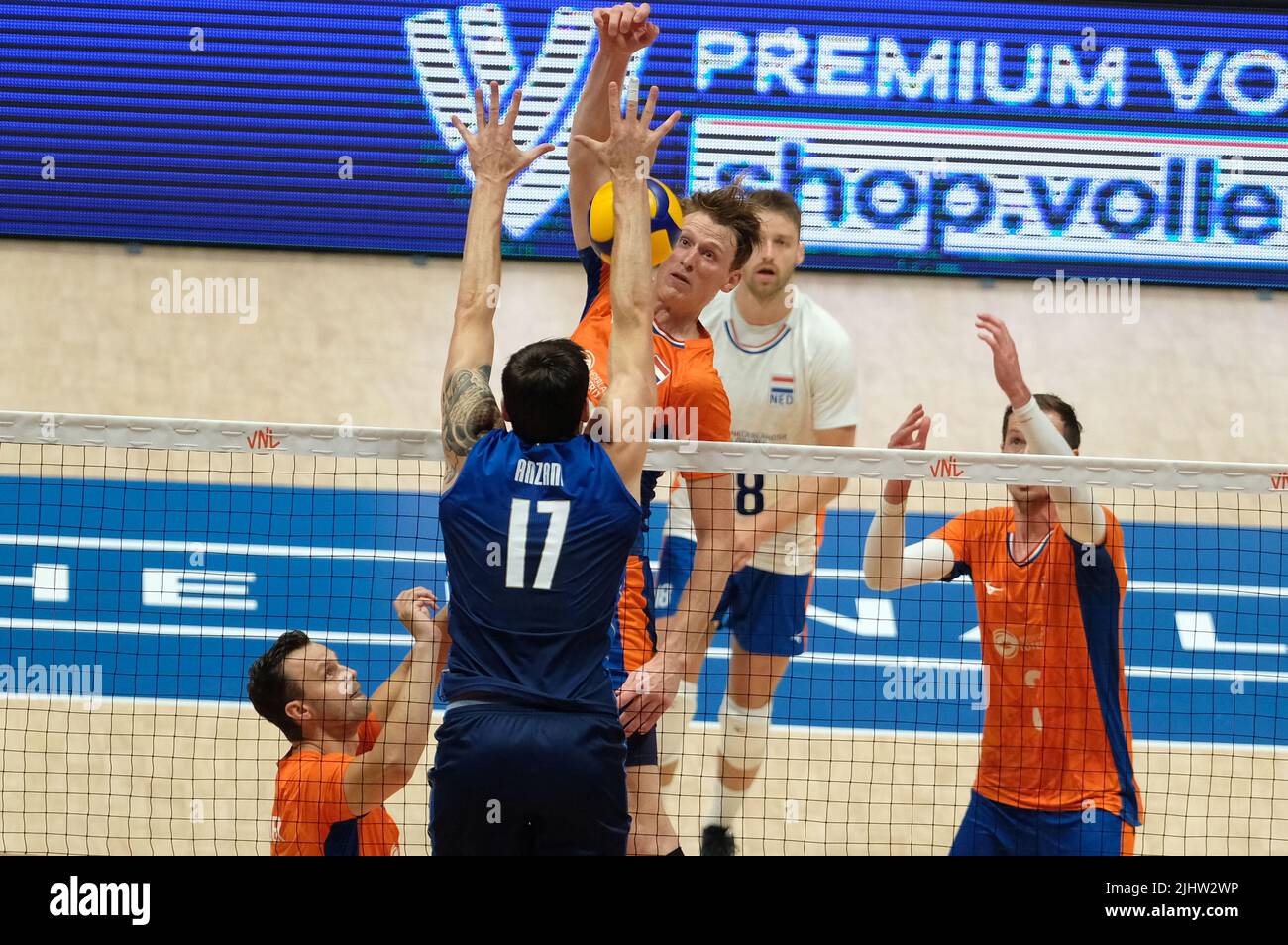 Pipe ol Twan Wiltenburg - (NED) during the Volleyball Intenationals ...