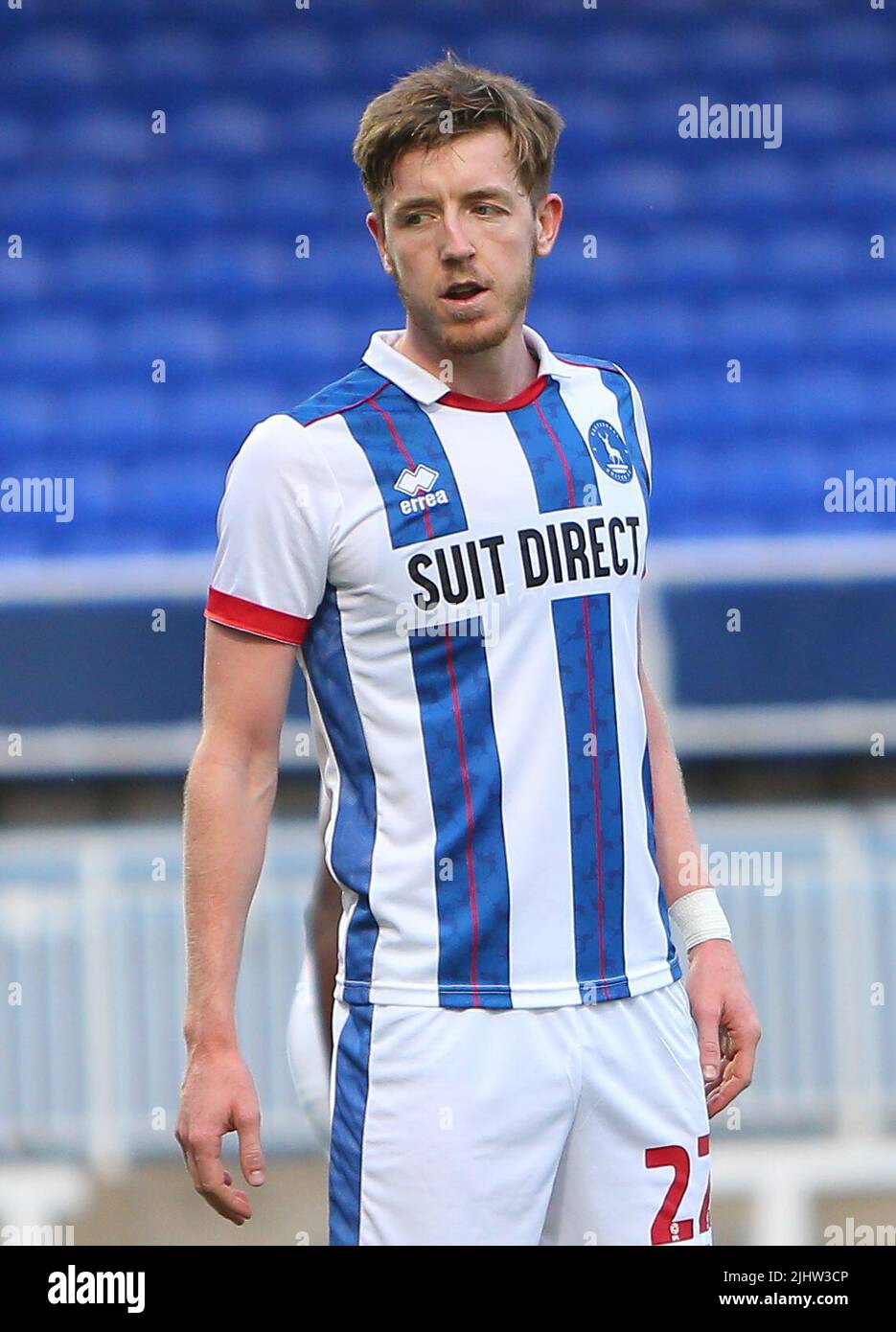 Hartlepool United's Tom Crawford during the Pre-season Friendly match between Hartlepool United ...