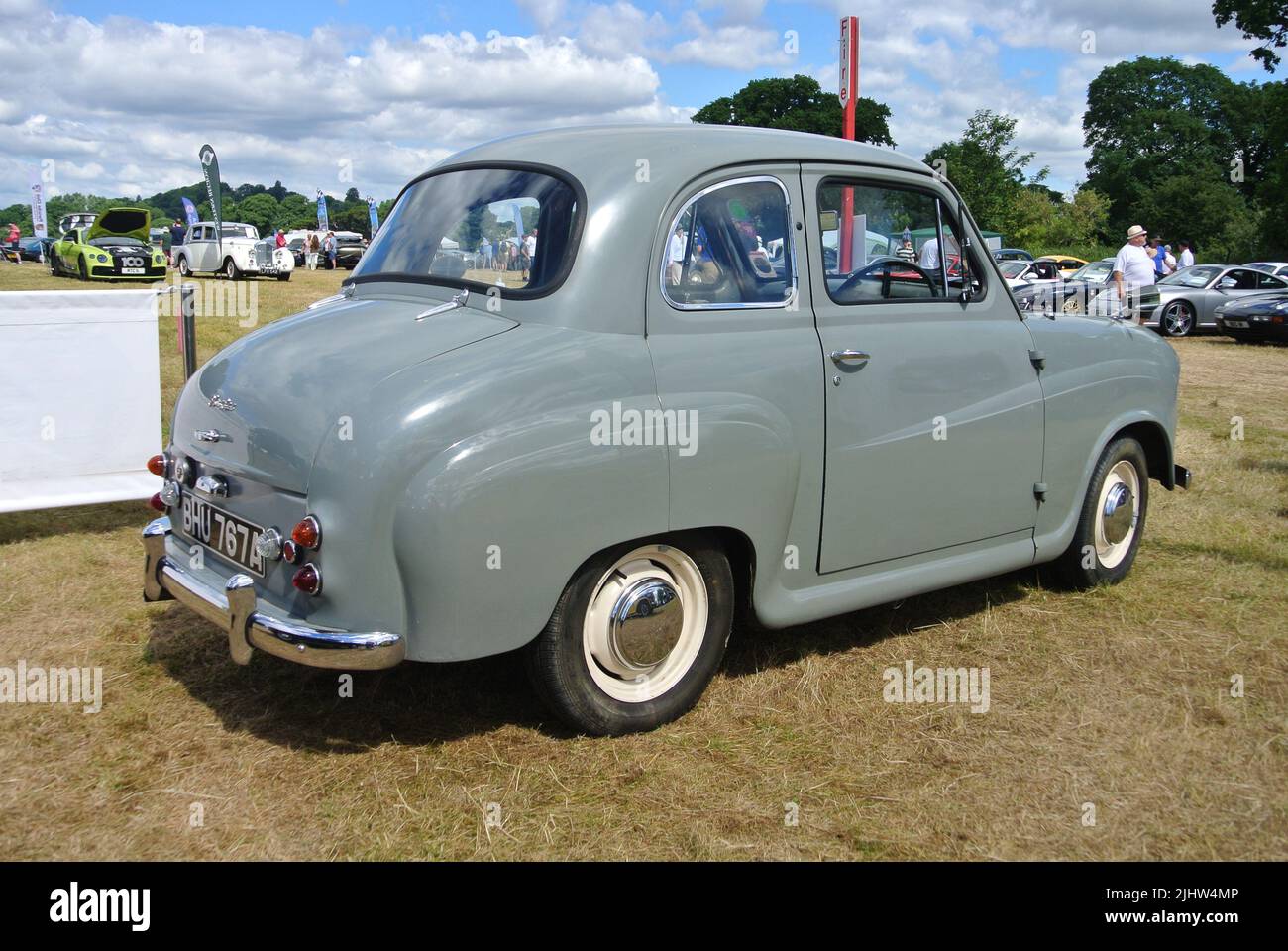 A 1959 Austin A30 parked on display at the 47th Historic Vehicle ...