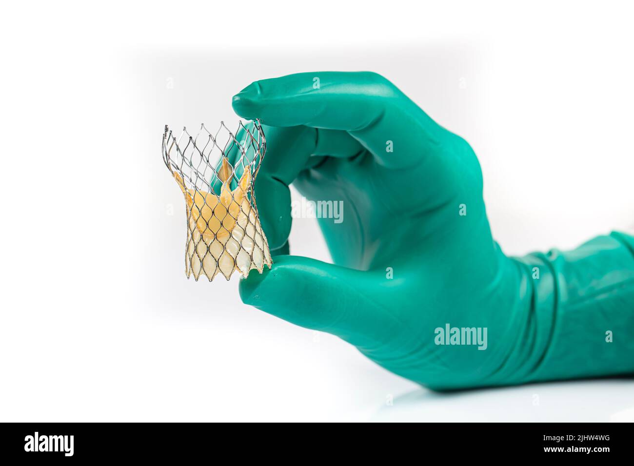 Heart valve surgery cardiology for patient in hospital. Prepare ...