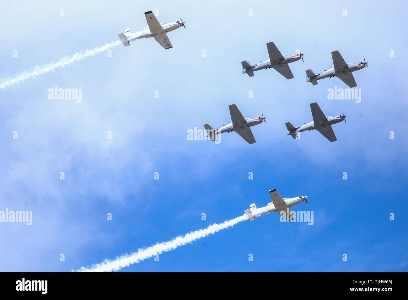 Bogota, Colombia. 20th July, 2022. Military and police parade on July ...