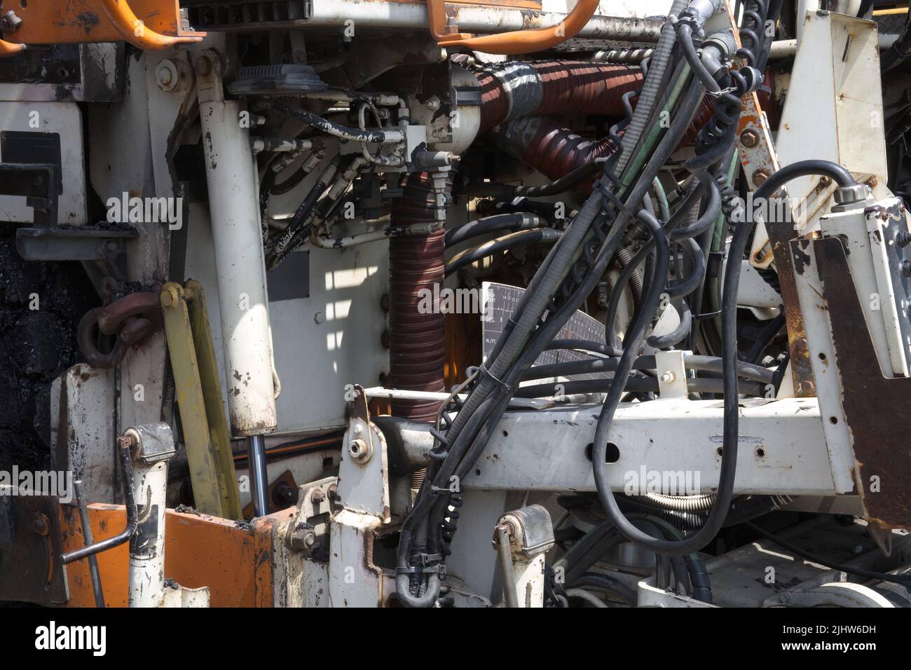 Mechanical compactor machine hi-res stock photography and images - Alamy