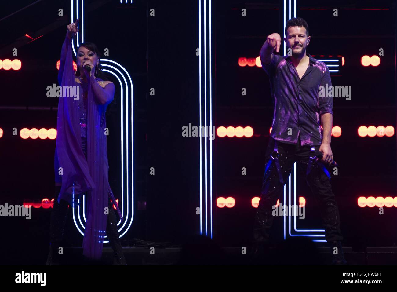 Steps performing in concert at the Utilita Arena, Newcastle on November ...