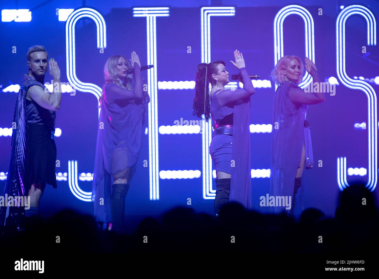 Steps performing in concert at the Utilita Arena, Newcastle on November ...