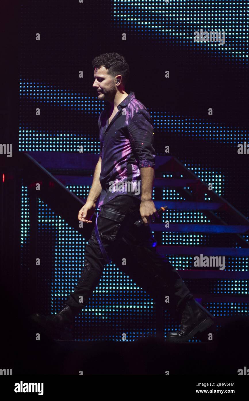 Steps performing in concert at the Utilita Arena, Newcastle on November ...