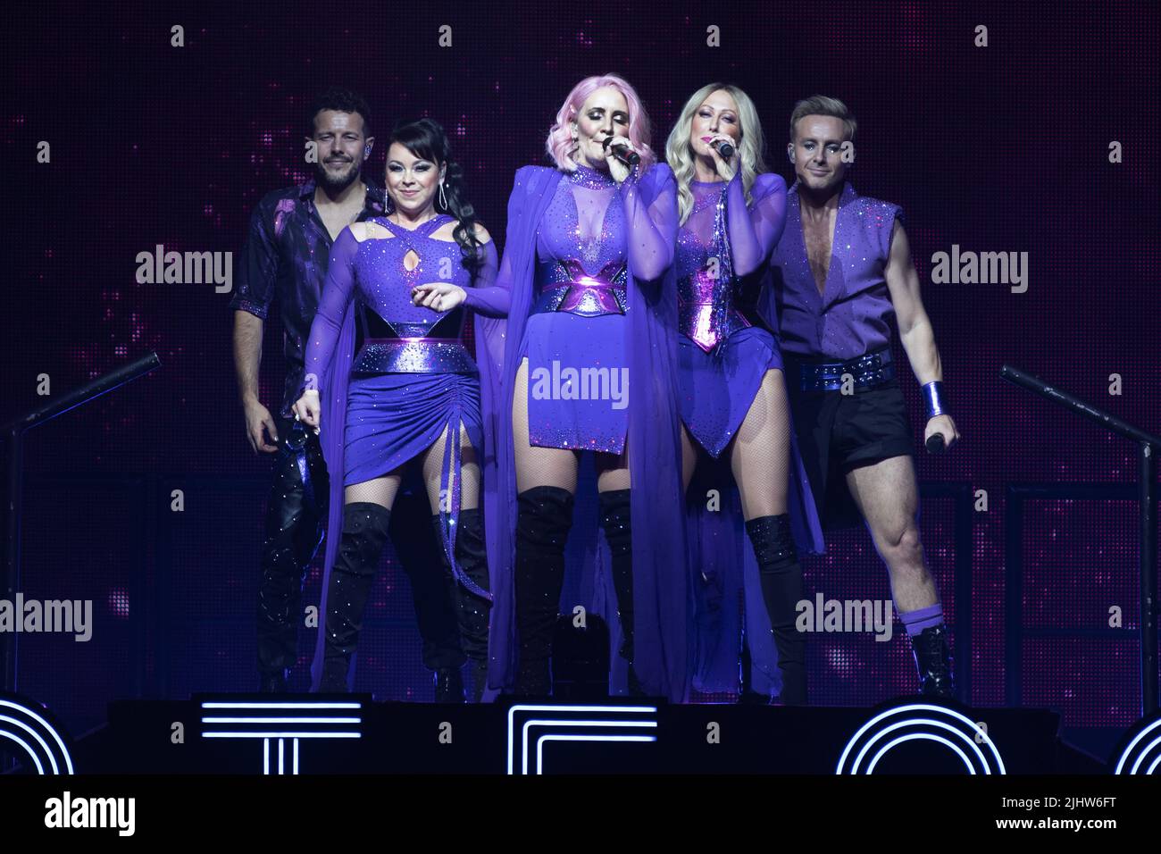 Steps performing in concert at the Utilita Arena, Newcastle on November ...