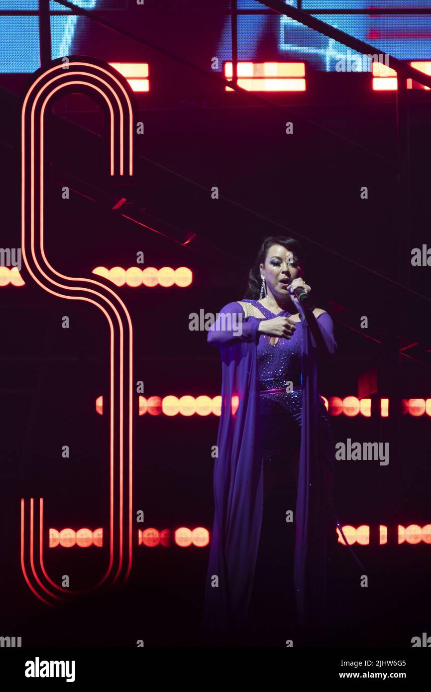 Steps performing in concert at the Utilita Arena, Newcastle on November ...