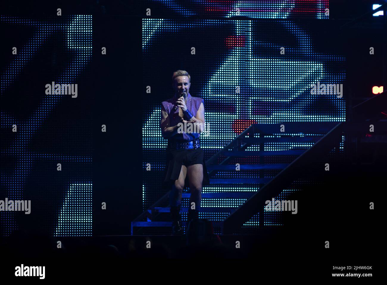 Steps performing in concert at the Utilita Arena, Newcastle on November ...