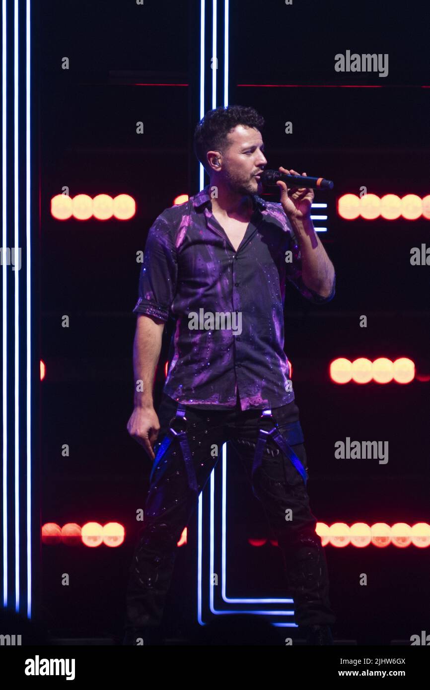 Steps performing in concert at the Utilita Arena, Newcastle on November ...