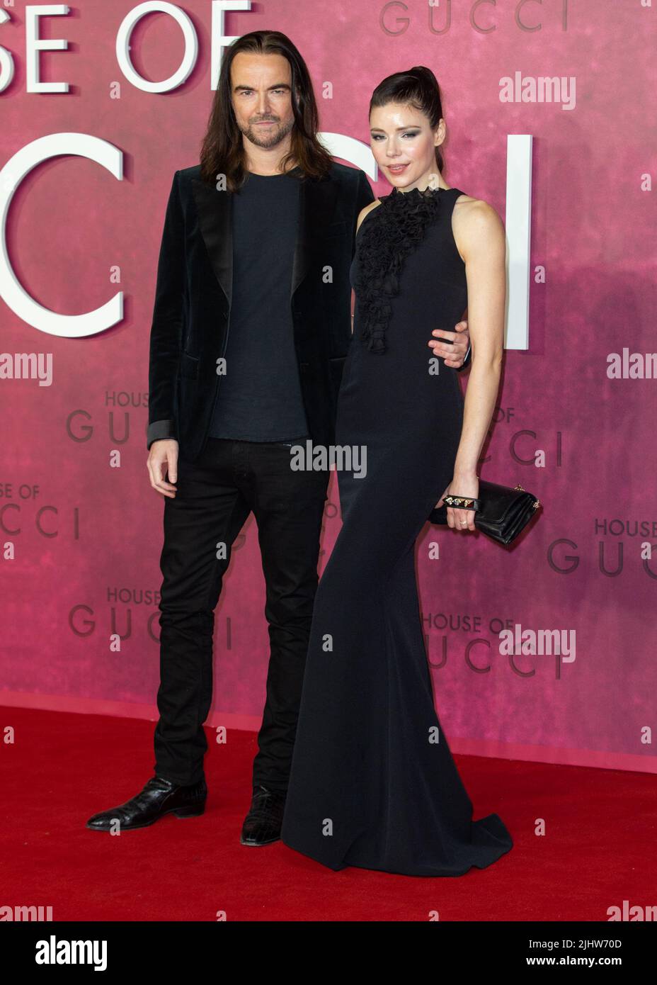 The UK Premiere of 'House of Gucci' held at the Odeon Luxe, Leicester ...