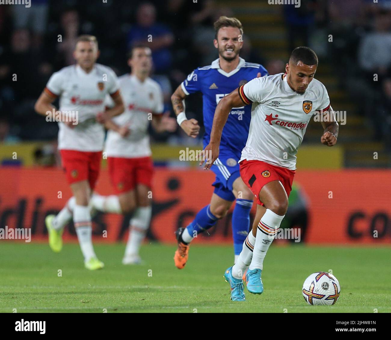 Tyler Smith of Hull City in action during the game Stock Photo - Alamy