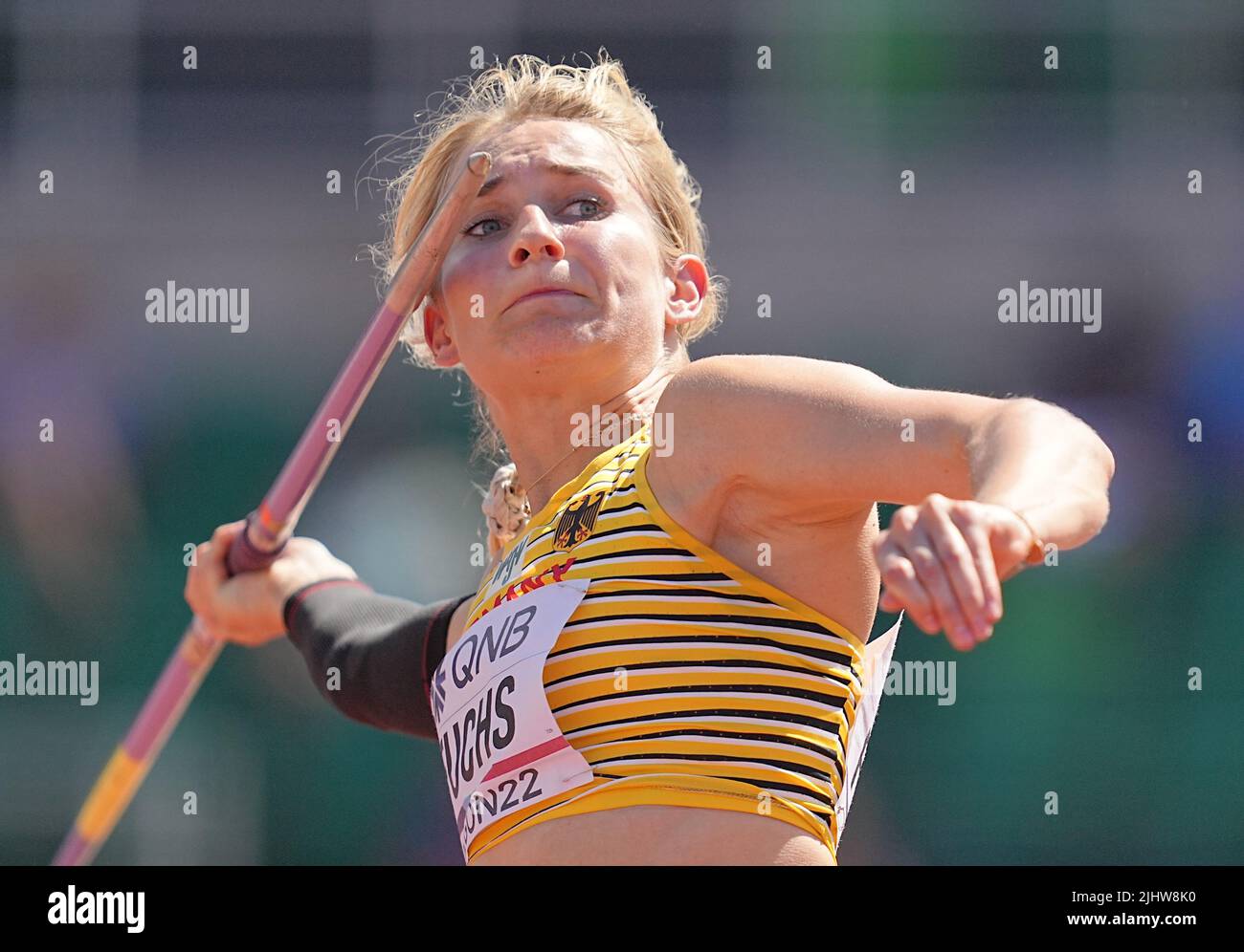 Eugene, USA. 20th July, 2022. Athletics: World Championships, Javelin ...