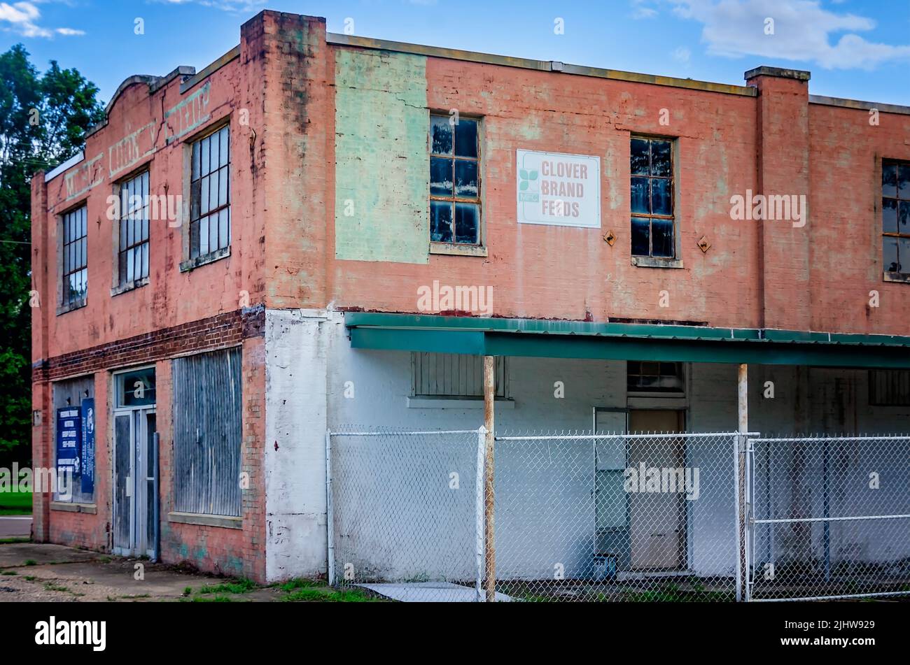 The old Mobile County Co-Op is pictured, July 17, 2022, in Grand Bay ...