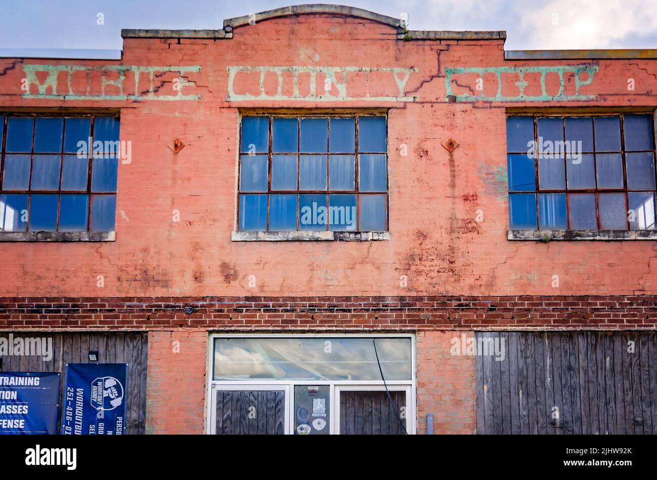 The old Mobile County Co-Op is pictured, July 17, 2022, in Grand Bay ...