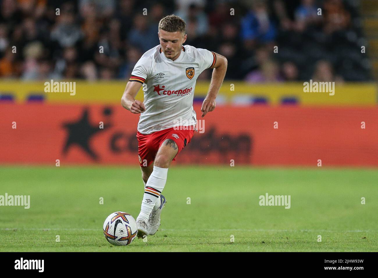 Greg Docherty #8 of Hull City in action during the game Stock Photo - Alamy