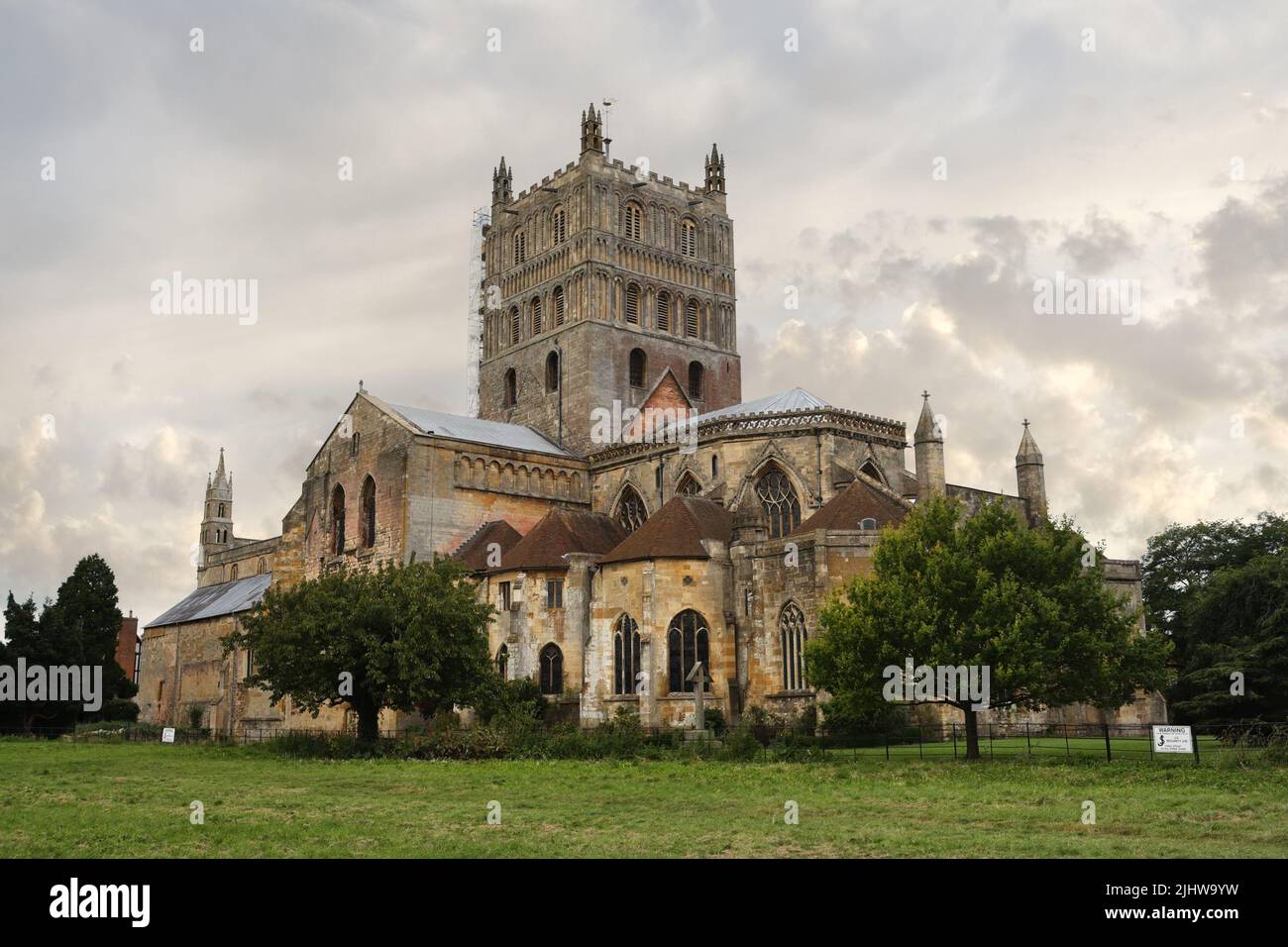 Tewkesbury Abbey Church, Gloucestershire England UK Romanesque ...