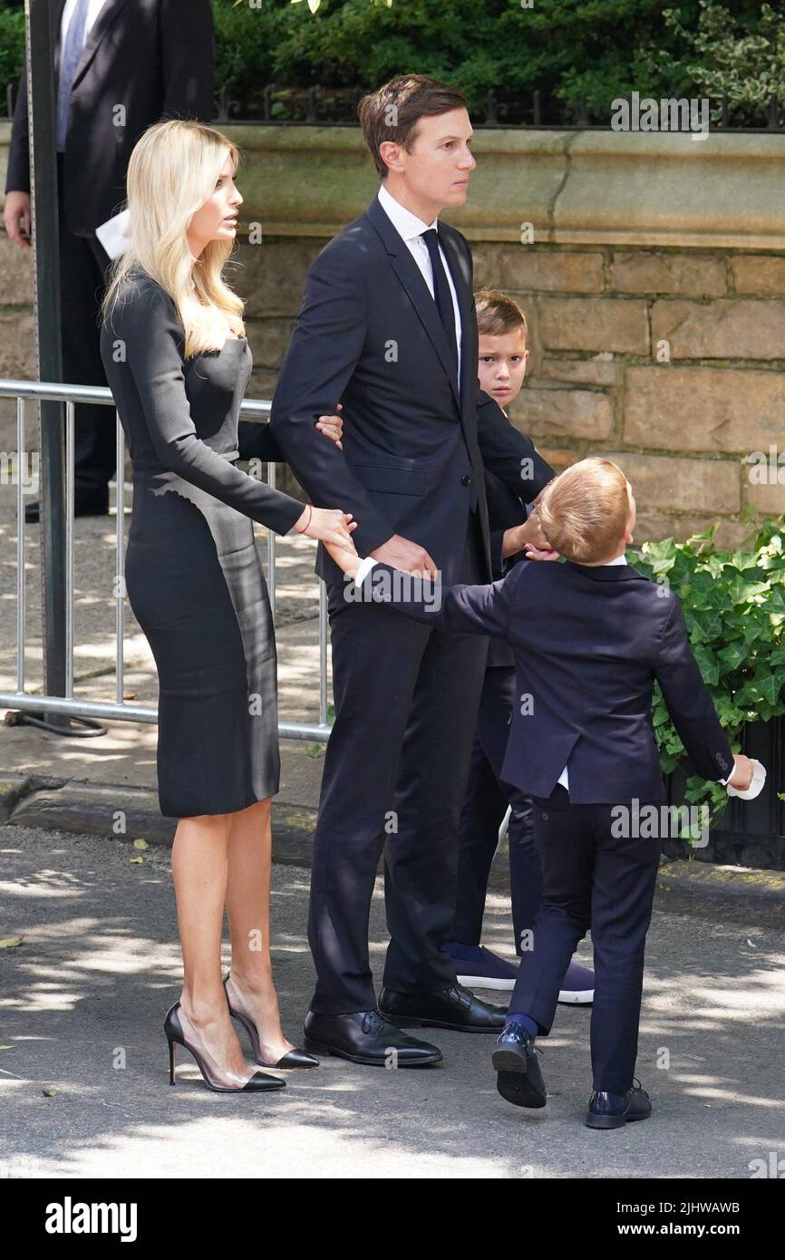 New York, NY, USA. 20th July, 2022. Ivanka Trump, Jared Kushner in ...