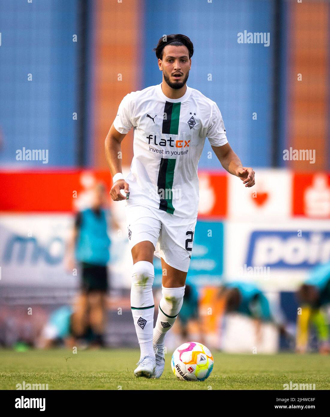 Rami Bensebaini (BMG) Borussia Mönchengladbach - RKC Waalwijk 20.07. ...