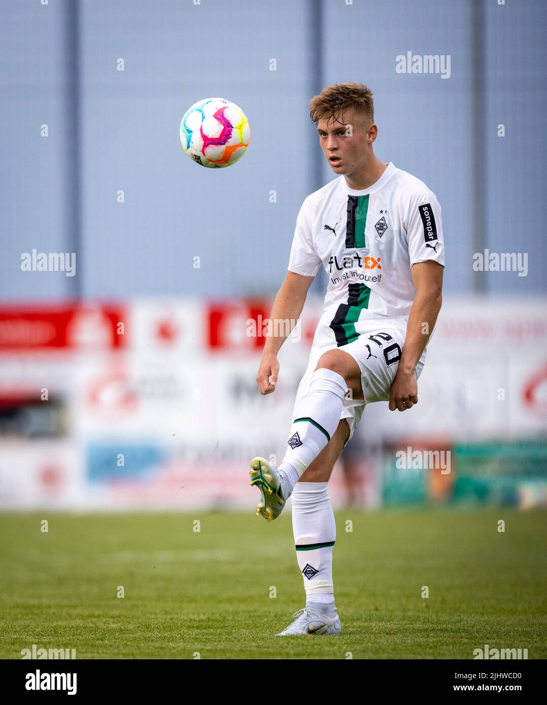 Luca Netz (BMG) Borussia Mönchengladbach - RKC Waalwijk 20.07.2022 ...