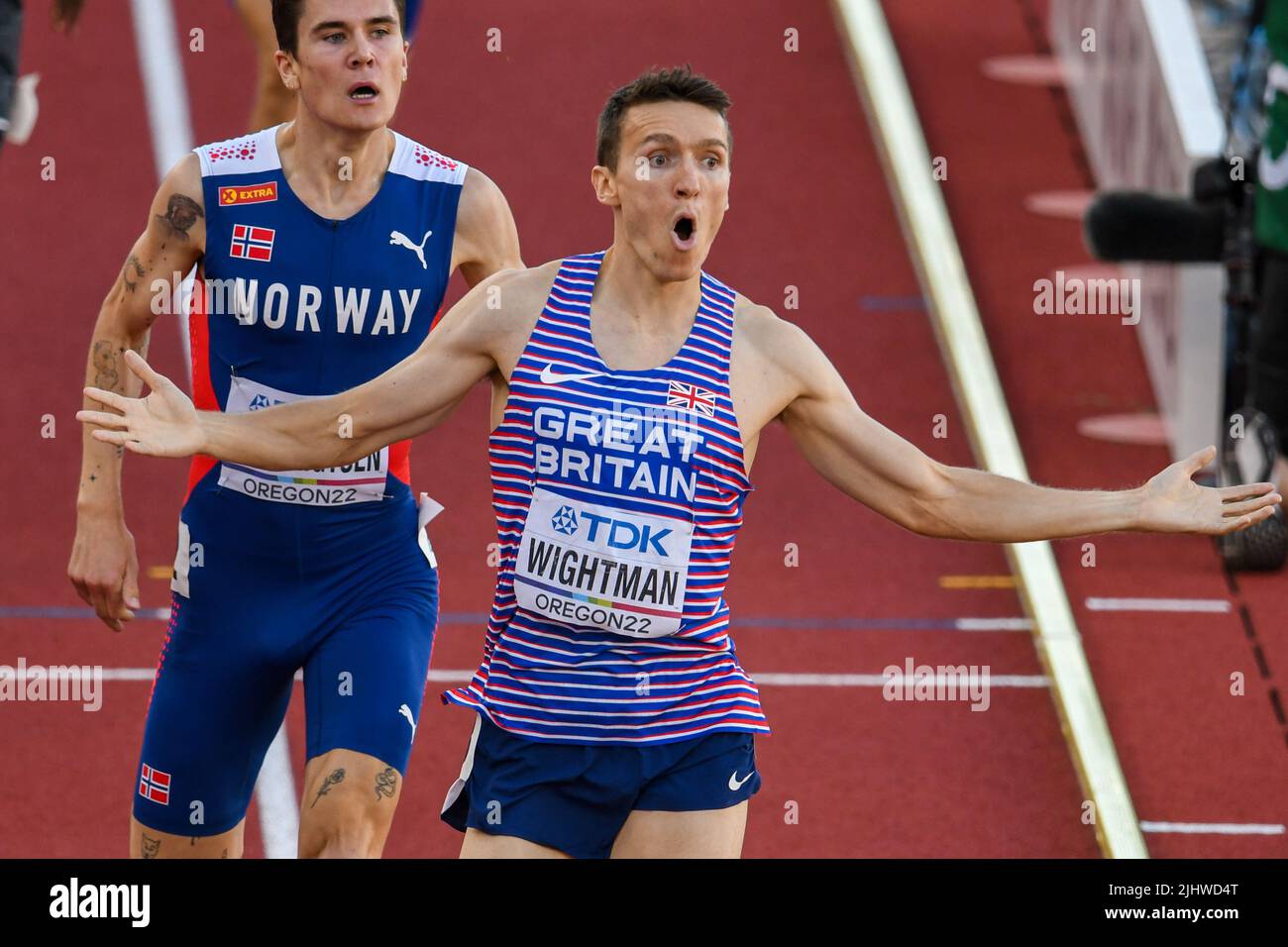 Jakob ingebrigtsen eugene hi-res stock photography and images - Alamy