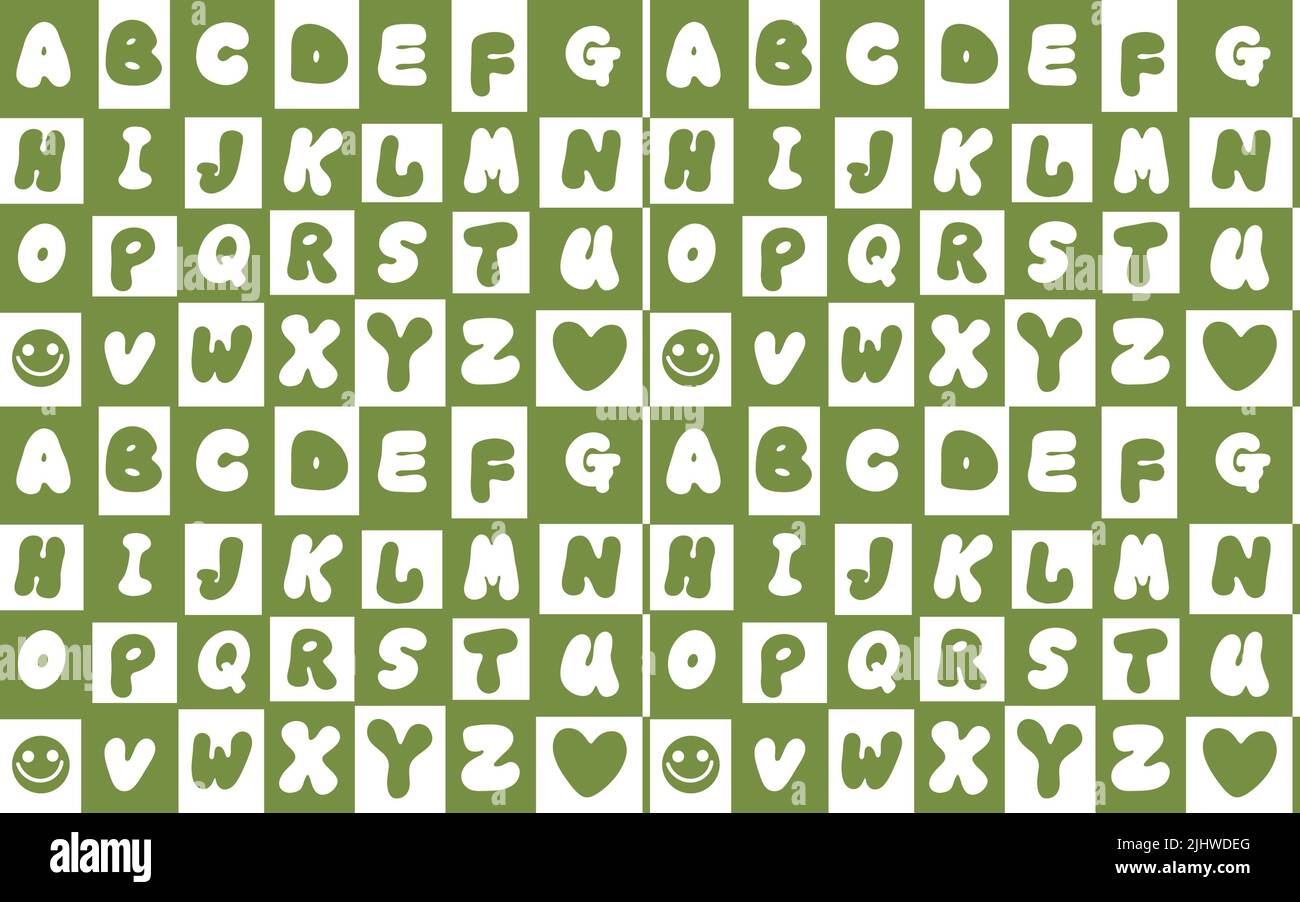 School English alphabet pattern for kids and fabrics and wrapping paper ...