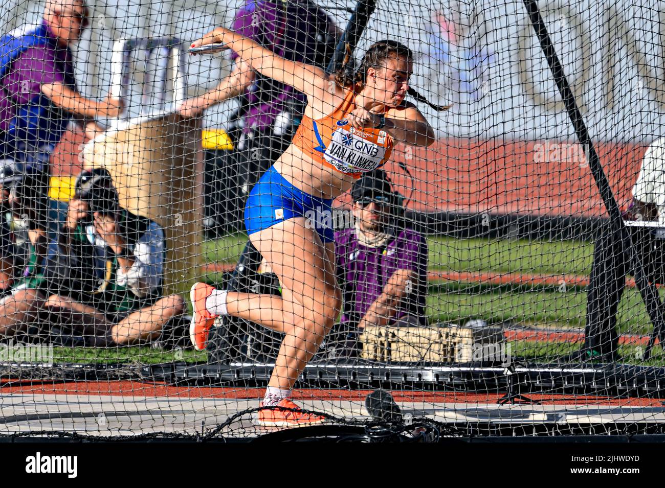 EUGENE, UNITED STATES - JULY 20: Jorinde van Klinken of The Netherlands ...