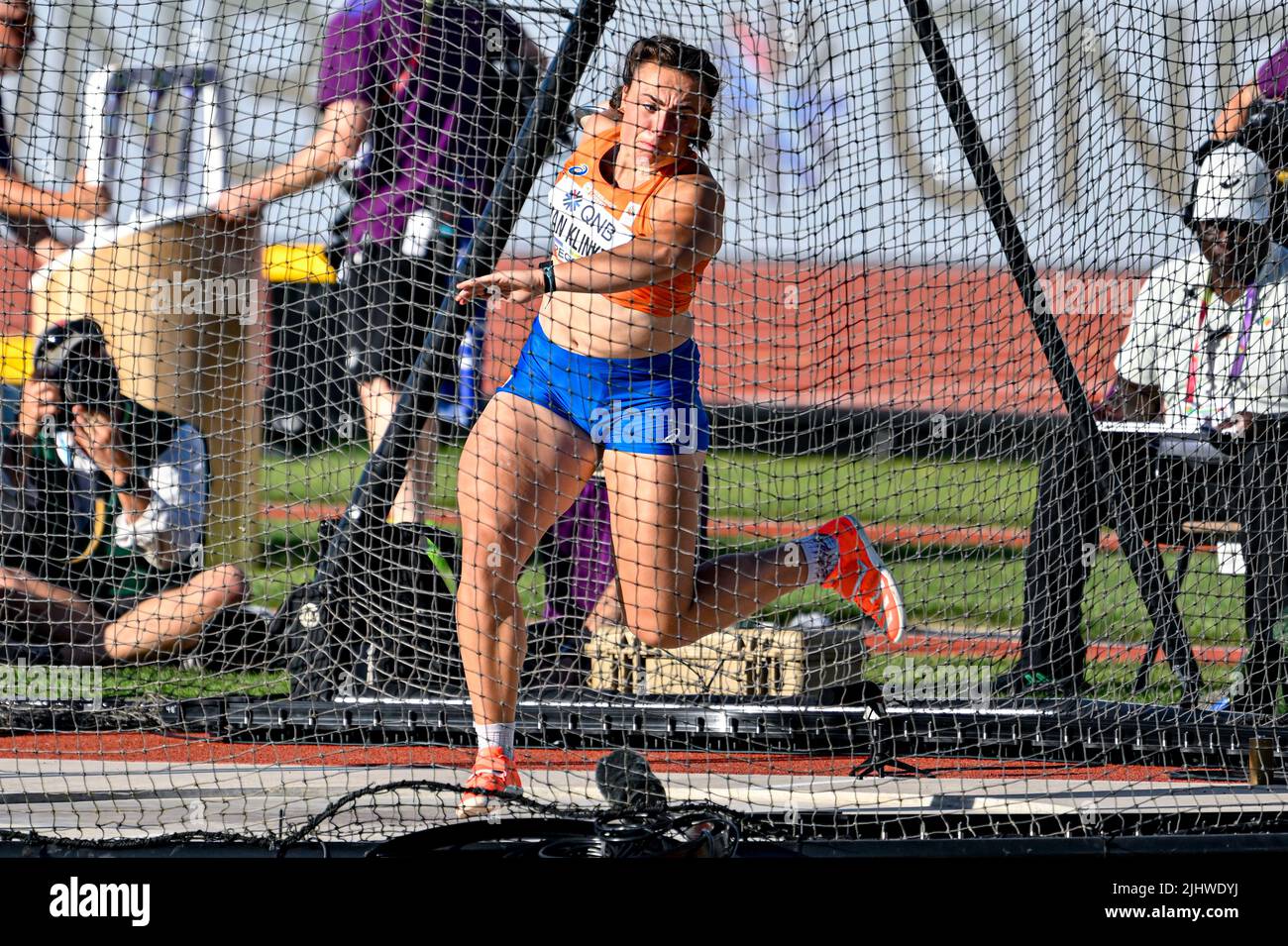 EUGENE, UNITED STATES - JULY 20: Jorinde van Klinken of The Netherlands ...
