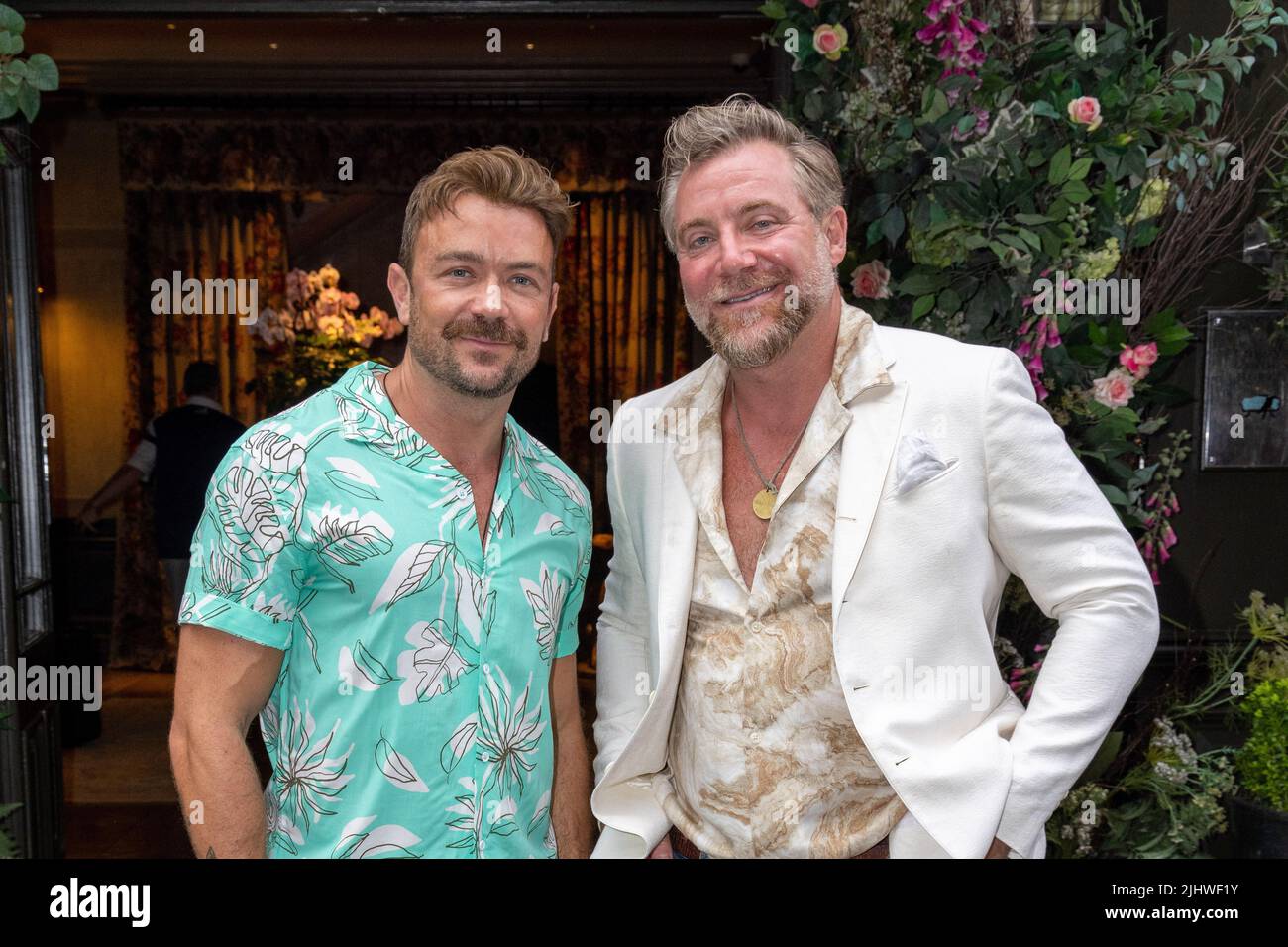 London, UK. 20th July, 2022. Actor and Director, Emrhys Cooper and Film ...