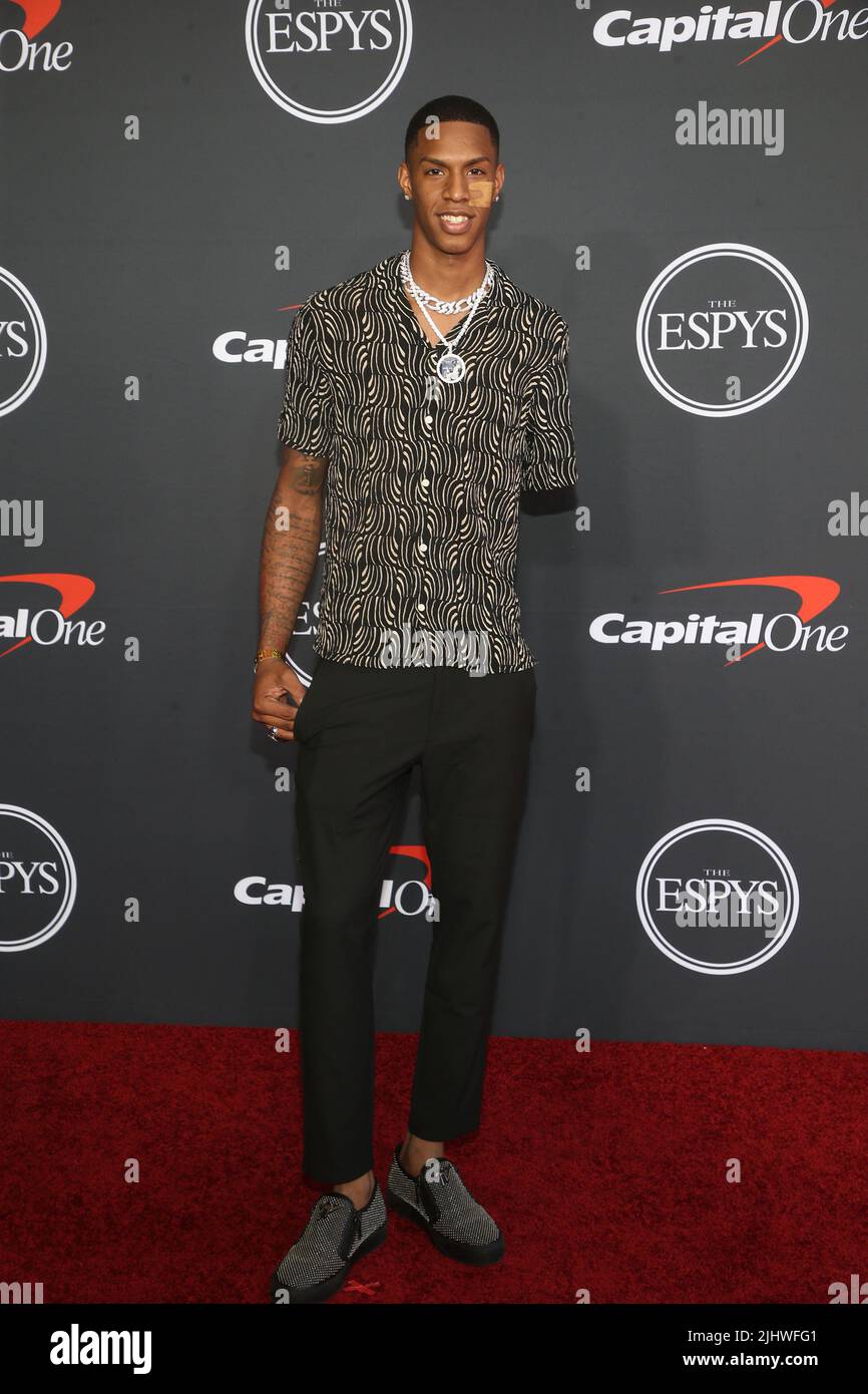 Hollywood, Ca. 20th July, 2022. Hansel Enmanuel at the 2022 ESPYS at ...