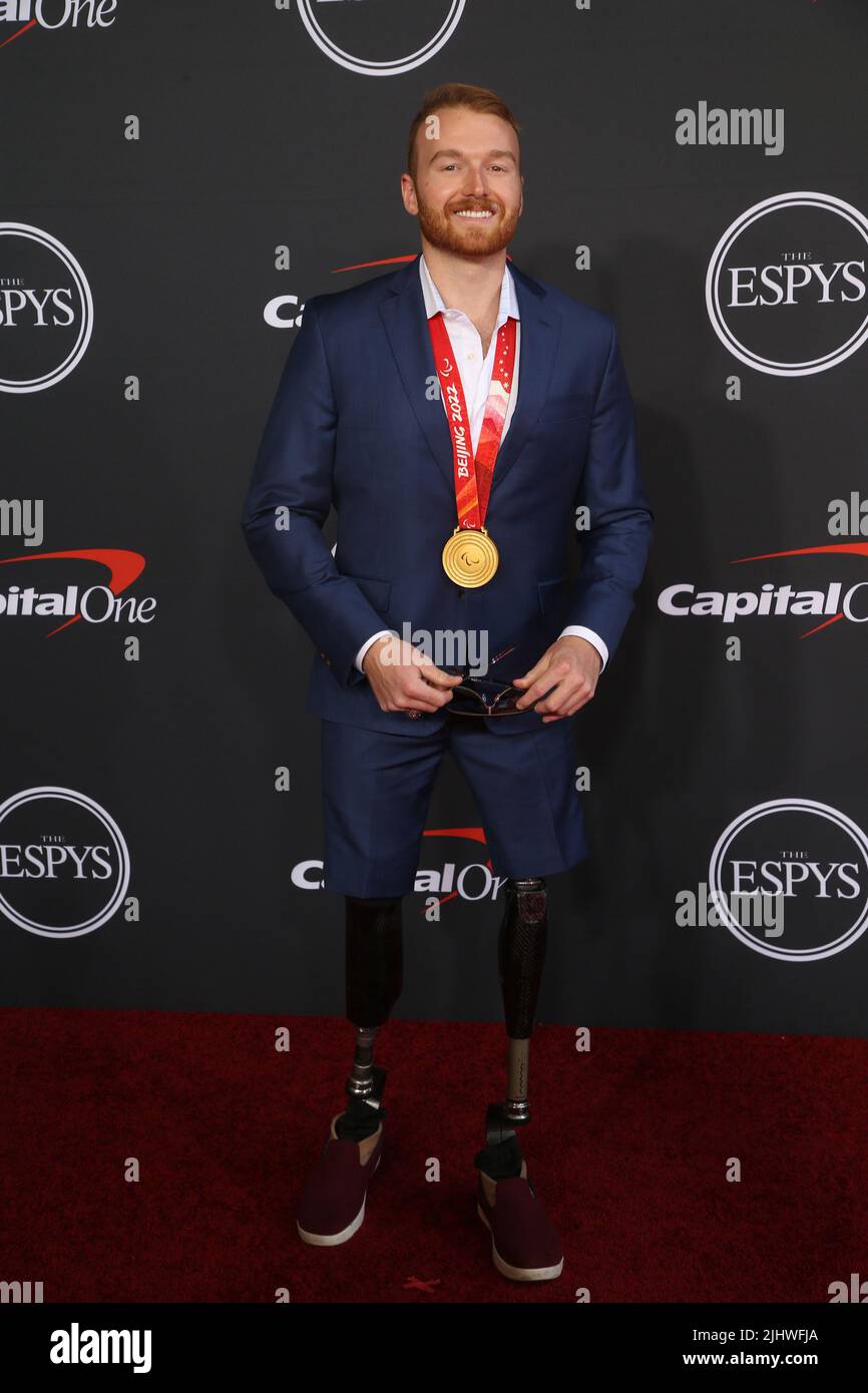 Hollywood, Ca. 20th July, 2022. Declan Farmer at the 2022 ESPYS at the ...