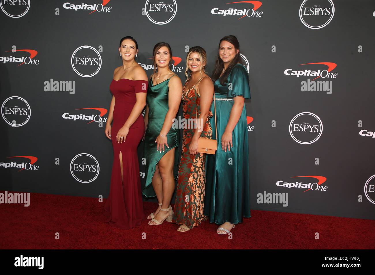 Hollywood, Ca. 20th July, 2022. Grace Green, Grace Lyons, Taylon Snow ...